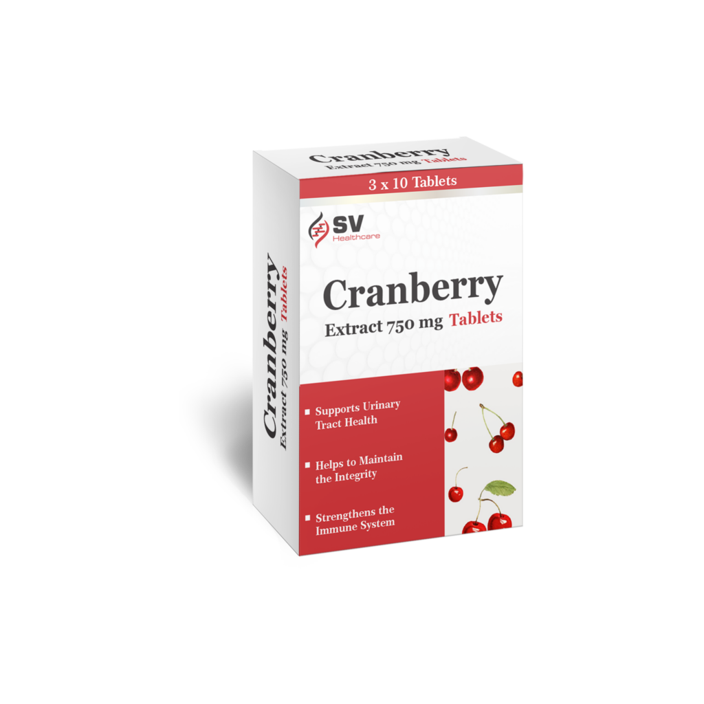 Cranberry Tablets - S V Healthcare