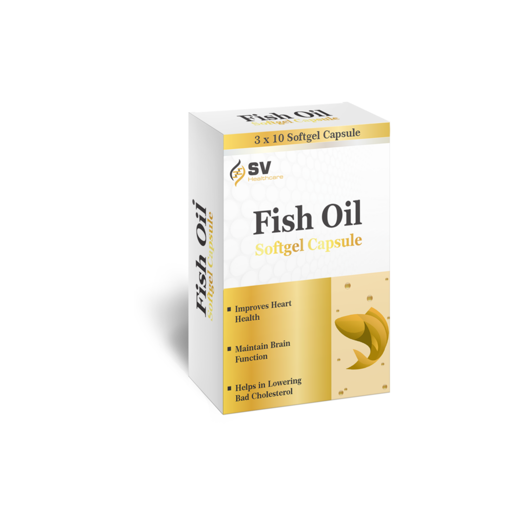 Fish Oil Softgel Capsule - S V Healthcare
