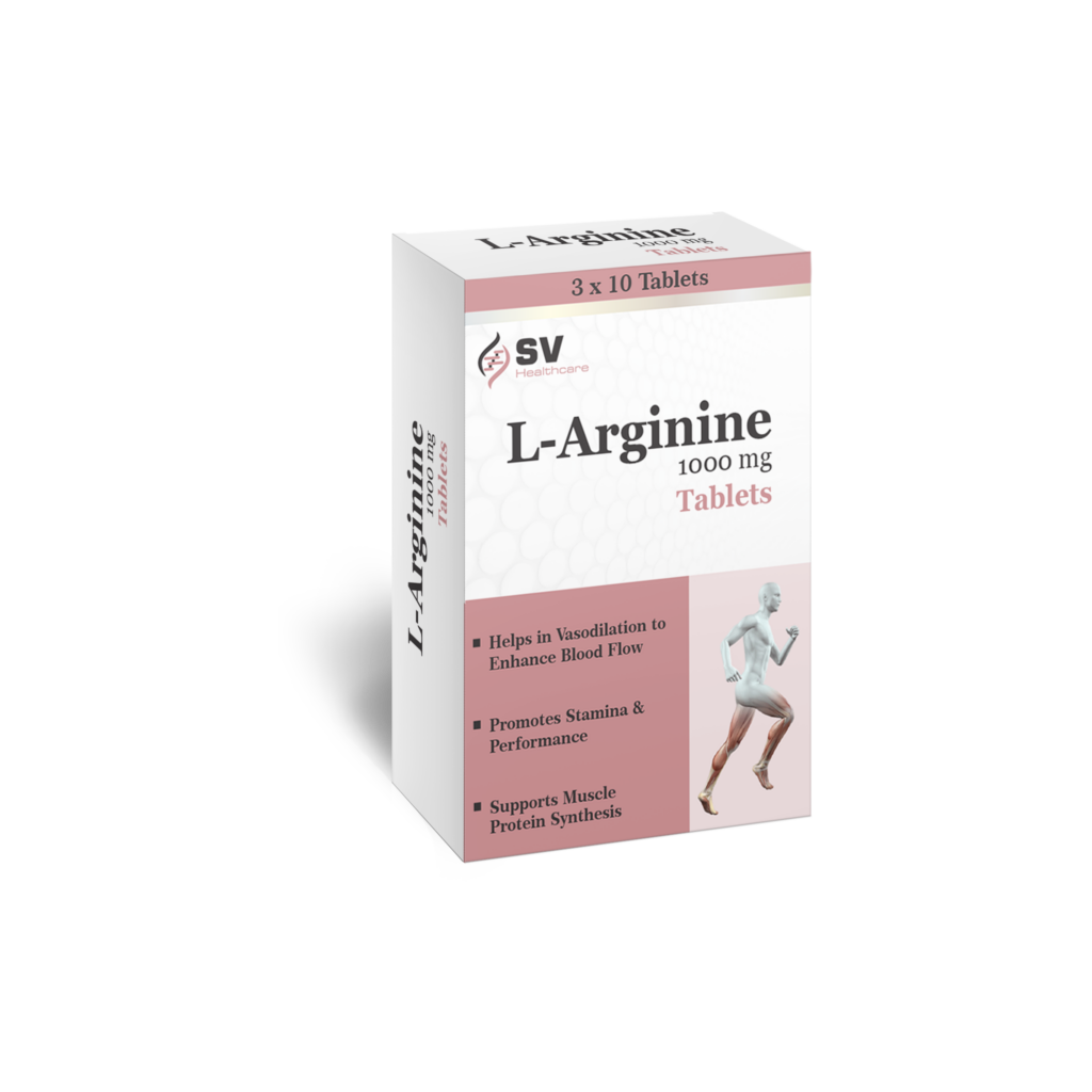 L-Arginine Tablets - S V Healthcare