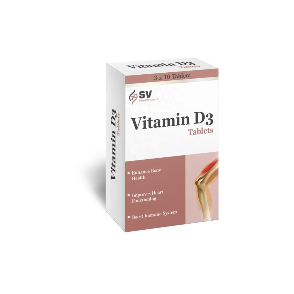 Vitamin D3 Tablets - S V Healthcare