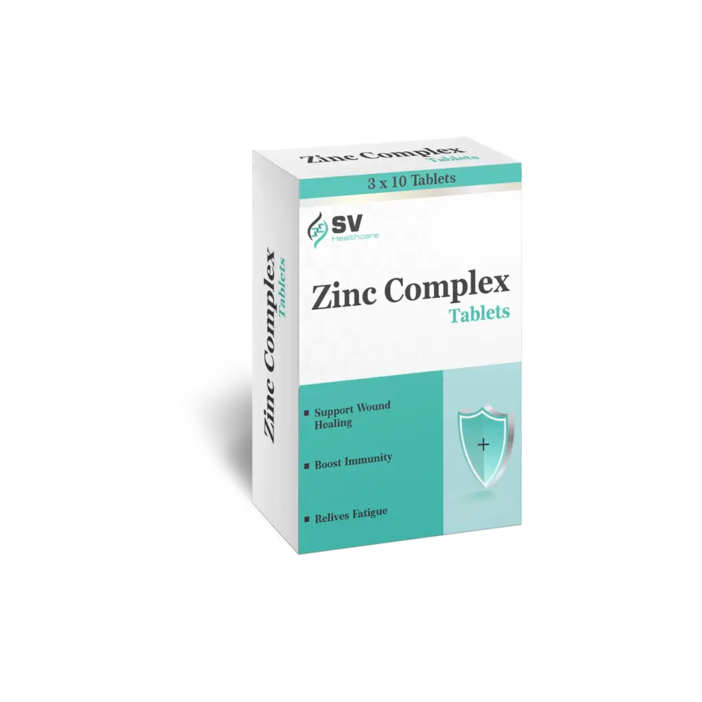 Zinc Complex Tablets - S V Healthcare